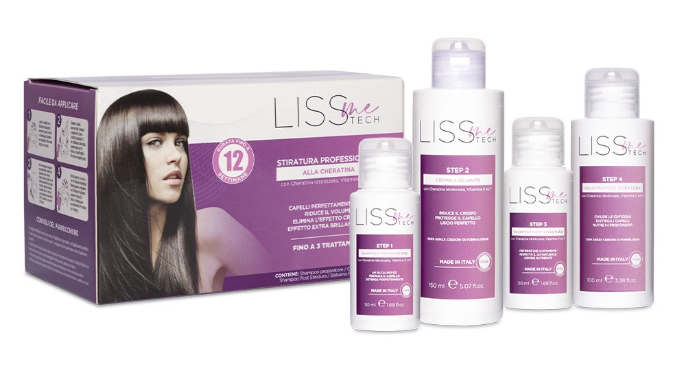 Liss Me Tech: la stiratura professionale alla cheratina direttamente ...