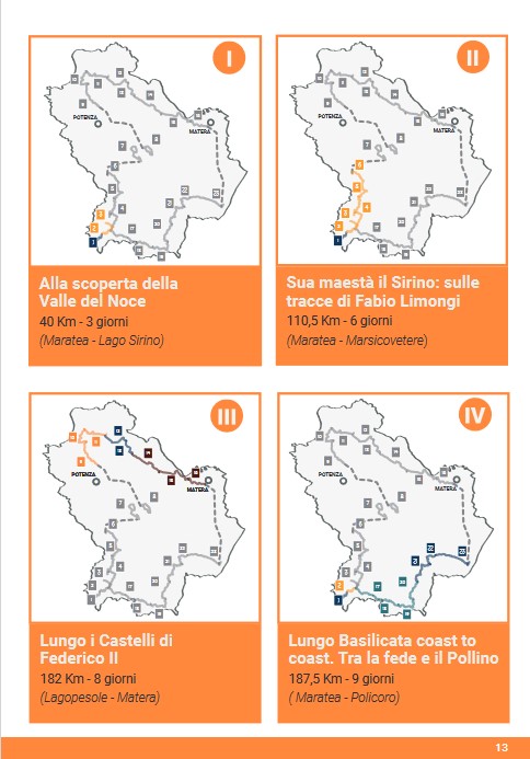 Basilicata a passo lento in sette itinerari: l’esperienza del trekking attraverso scenari ...