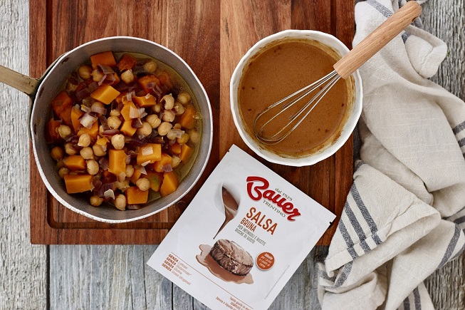 La Ricetta della Domenica: Ceci in umido con zucca e Salsa Bruna Bauer ...