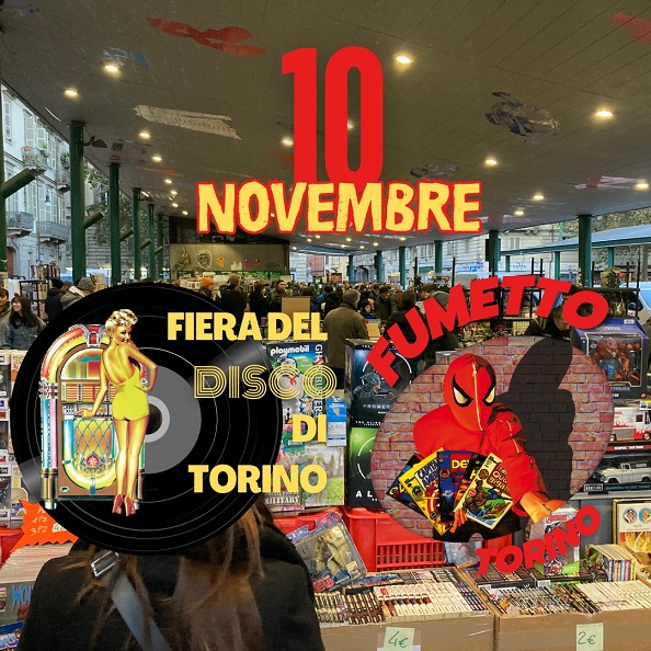 Torino: “Fiera del Disco e del Fumetto”. In Piazza Madama Cristina un ...