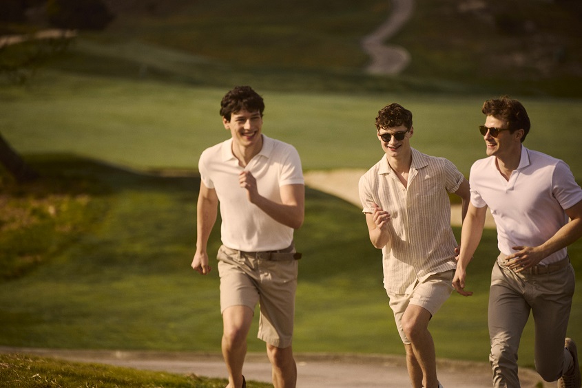 Gutteridge presenta la campagna SS25 Fairway Club: un’eleganza disinvolta tra green e ...