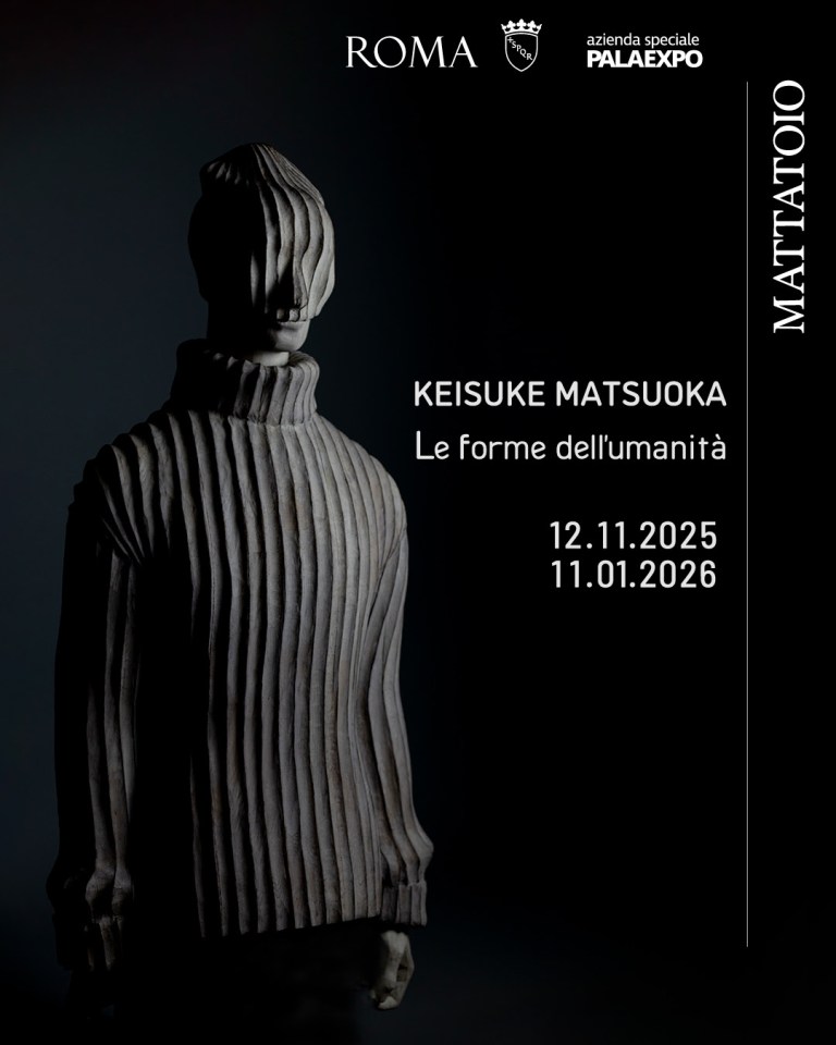 Roma: “Le forme dell’umanità”, mostra dello scultore giapponese Keisuke Matsuoka al Mattatoio ...